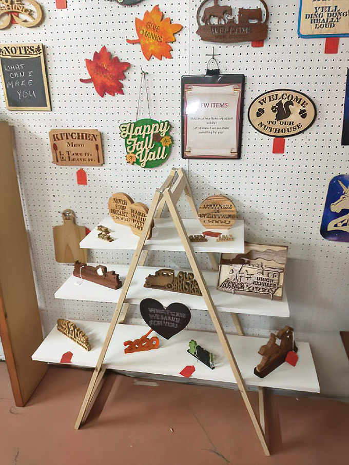 A forest of wire trees in every season and color&mdash;proof that someone's passion project can become another's perfect find.