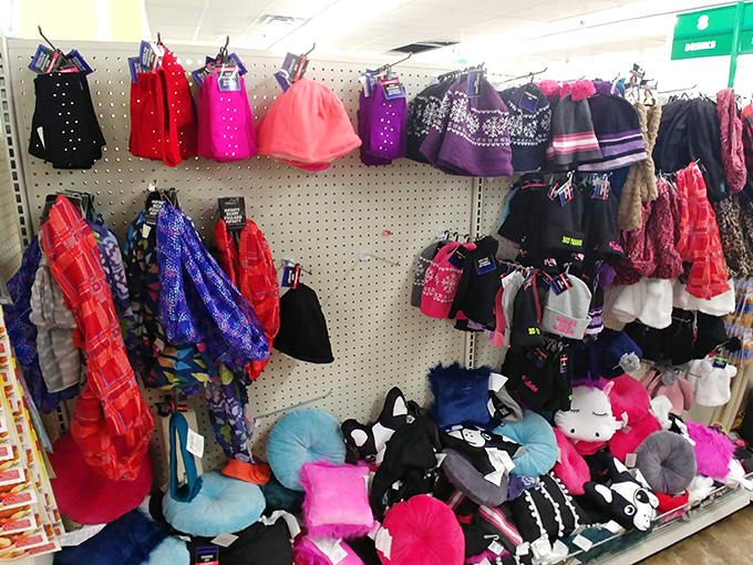 Fashion meets function in this colorful display of winter accessories&mdash;proof that staying warm in Massachusetts winters doesn't require melting your credit card.