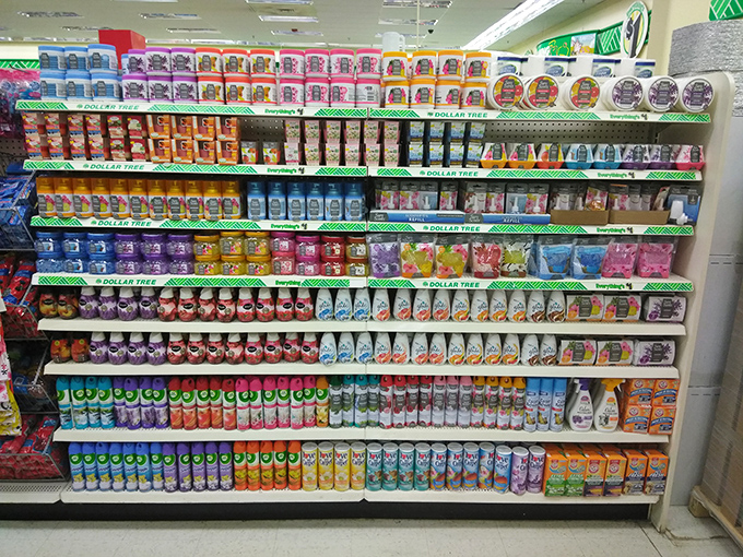 From tropical breezes to mountain fresh, the air freshener section promises to transform your home's atmosphere without atmospheric pricing.