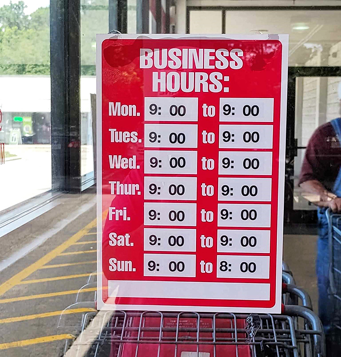 Open twelve hours daily because serious treasure hunting requires serious commitment and flexible scheduling for maximum success.