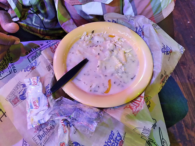 This creamy clam chowder isn't just soup; it's a warm hug in a bowl, studded with tender clams and potatoes.