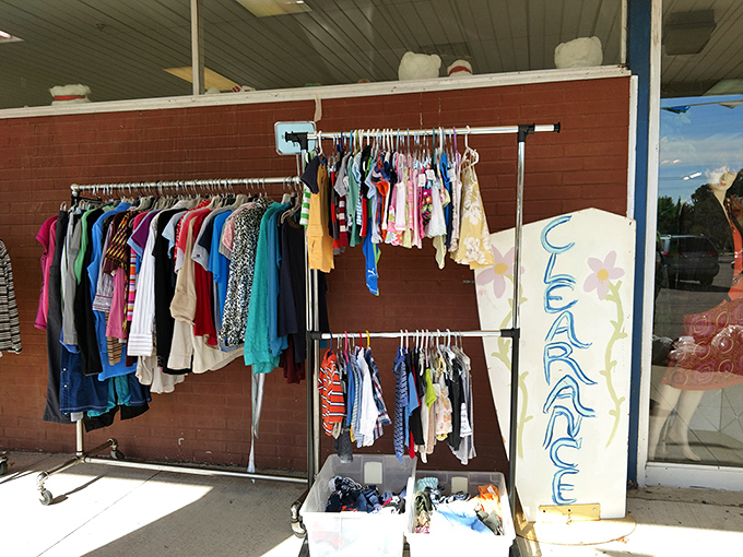 Sidewalk clearance racks offer the best deals in a store already known for bargains&mdash;like finding a secret level in an already exciting game.