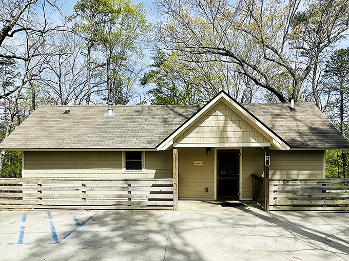 The cottages offer all the charm of a cabin in the woods with the crucial addition of indoor plumbing &ndash; civilization's greatest achievement.