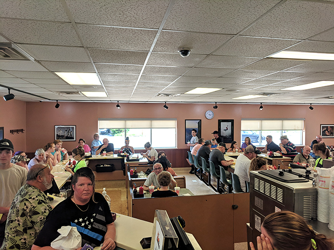 A packed dining room tells the real story &ndash; when locals choose your place, you're doing something absolutely right.