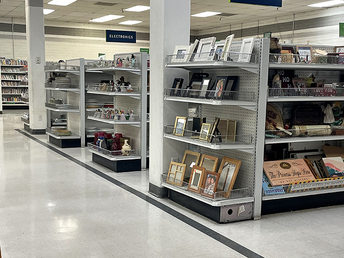 Frame-tastic! The place where forgotten family photos are removed but their borders live on to showcase new memories.