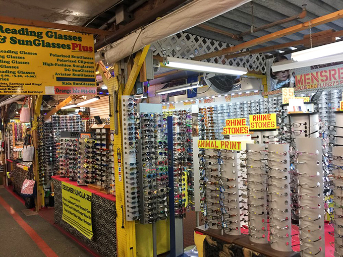 With this many sunglasses options, you could wear a different pair every day for a year and still have choices for your next Florida vacation.