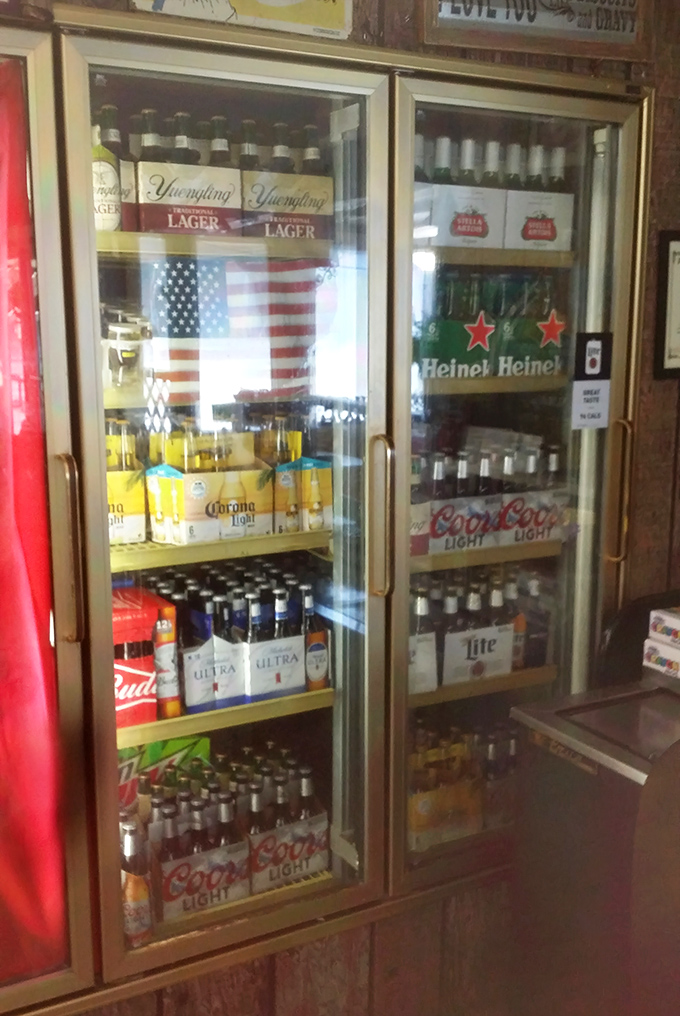 A beer selection that says, "Yes, we understand sometimes breakfast isn't the only meal of the day that requires liquid fortification."