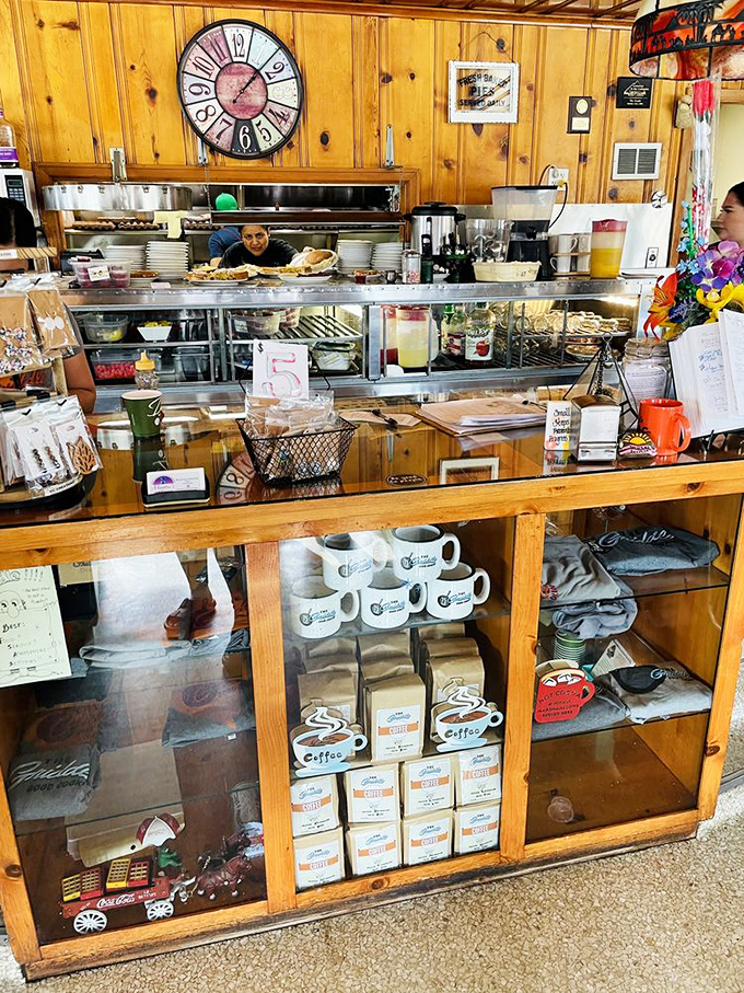 Behind every great diner is a counter filled with homemade treasures. Those coffee mugs aren't just merchandise&mdash;they're souvenirs of happiness.