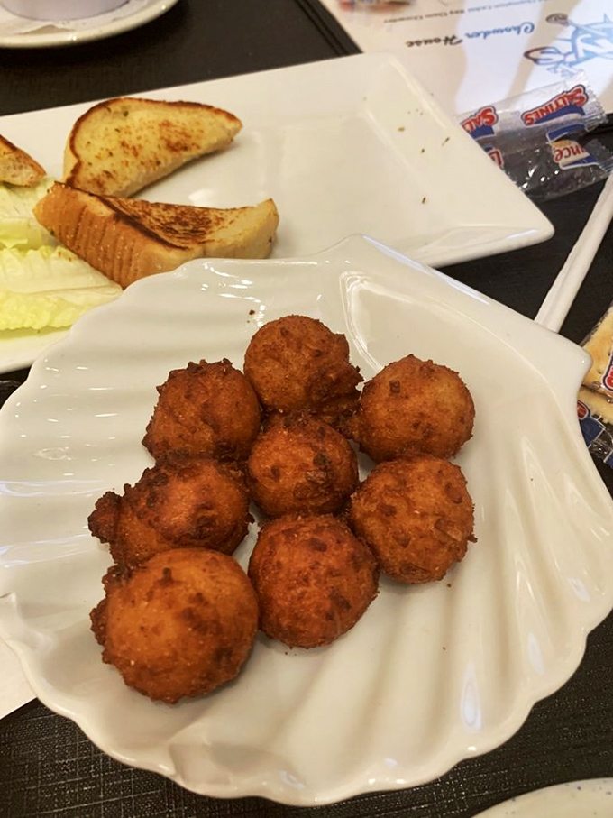 These golden hush puppies are so addictive, they should come with a warning label about portion control.