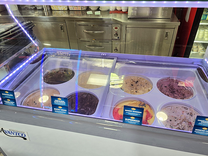 The ice cream case&mdash;a frozen treasure chest where difficult decisions must be made and diet resolutions go to die.