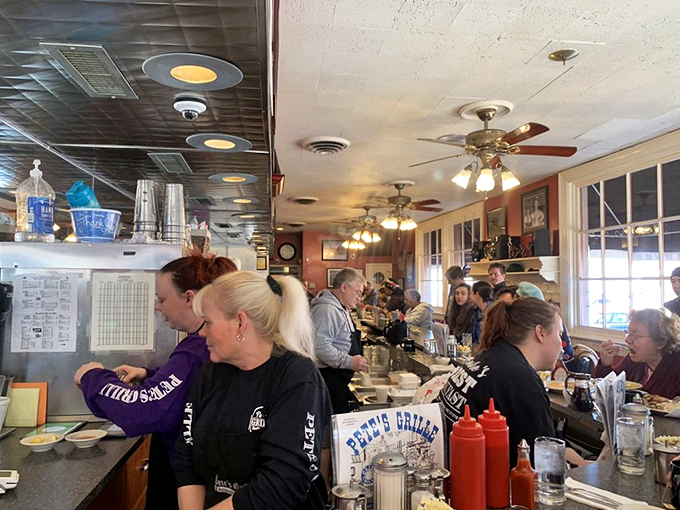 Counter service at its finest&mdash;where regulars become family and newcomers quickly understand why people line up for these legendary breakfasts.