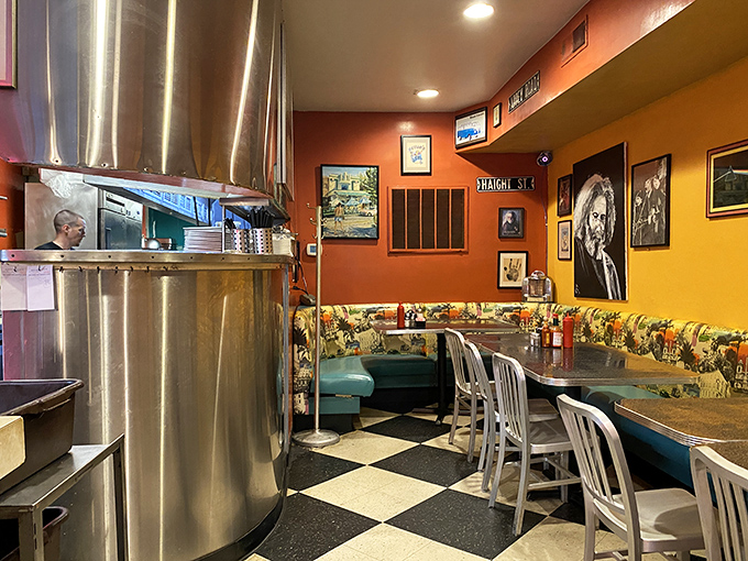Every inch tells a story&mdash;from the classic diner counter to the nostalgic memorabilia adorning walls that have witnessed countless conversations.