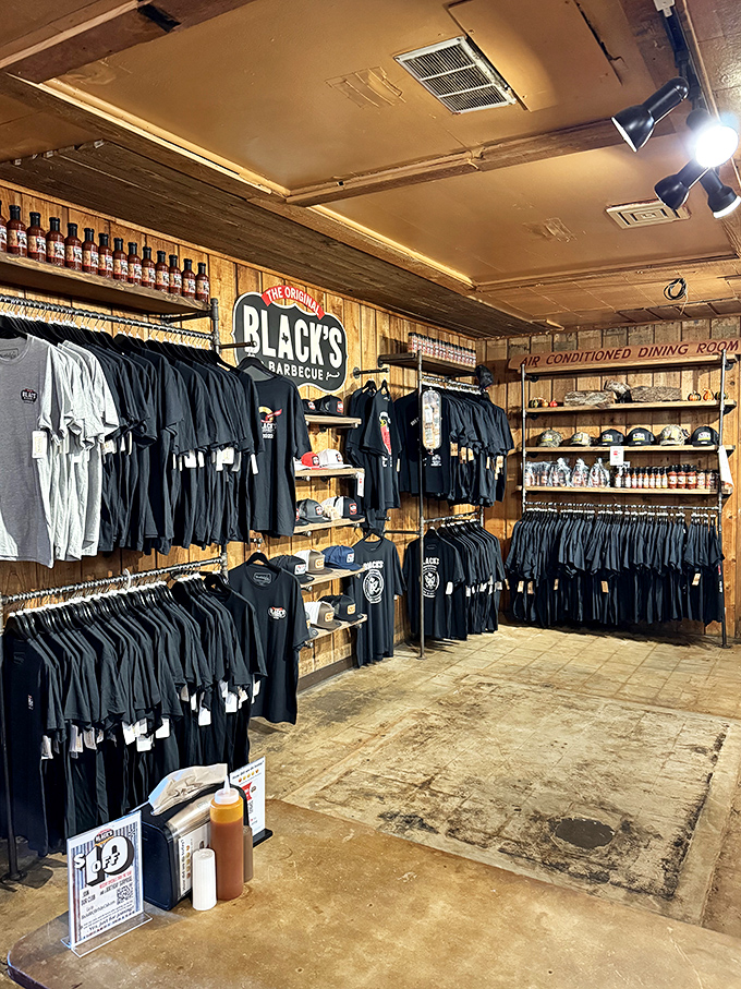 The merchandise corner&mdash;where "I came, I saw, I ate" becomes "I came, I conquered, I bought the t-shirt to prove it."