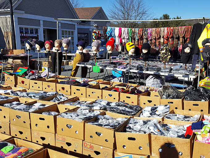Winter doesn't stop the deal-hunting at Pocono Bazaar, where cold-weather bargains await beneath canopies of opportunity.