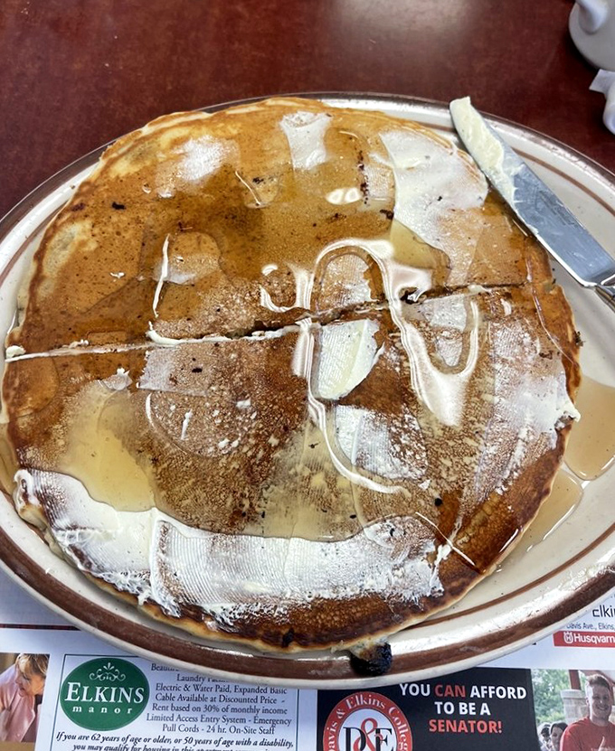 That pattern of melted butter isn't random &ndash; it's the topographical map of Flavor Country, and we're all just happy to be citizens.