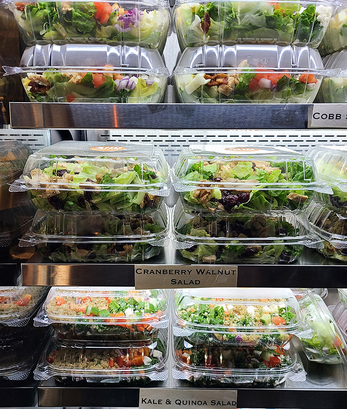 For those pretending to be virtuous, these fresh salads offer the perfect excuse to order that slice of cheesecake "for balance."