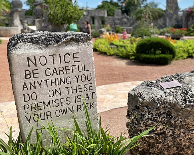 The massive coral blocks stand like silent sentinels, their rough texture telling stories of determination that modern power tools can't replicate. 