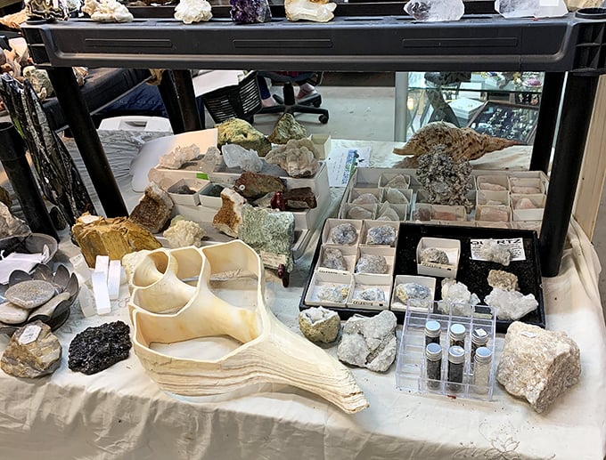 A geologist's dream date! These crystals and minerals promise to either balance your chakras or simply look fabulous on your shelf. 