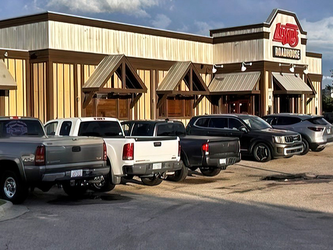 Logan's Roadhouse stands ready for hungry travelers &ndash; a temple to mesquite-grilled goodness and unlimited peanuts.