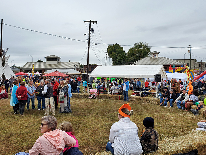 Community gatherings in Athens prove that entertainment doesn't need big-city prices&mdash;just hay bales, good neighbors, and the occasional pumpkin.