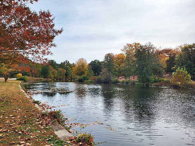 Fall paints Salisbury in spectacular colors, creating scenes worthy of New England calendars without New England property taxes.
