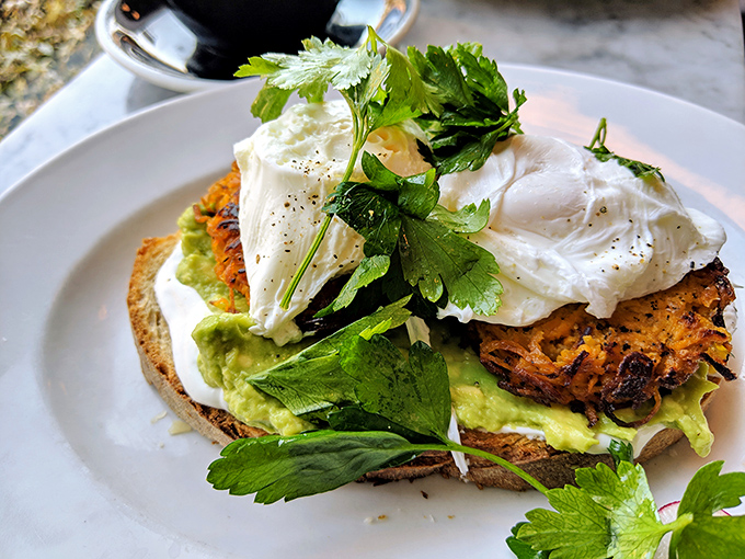 Avocado toast elevated to an art form. This isn't your basic millennial clich&eacute;&mdash;it's why some of us can't afford houses and don't even mind.
