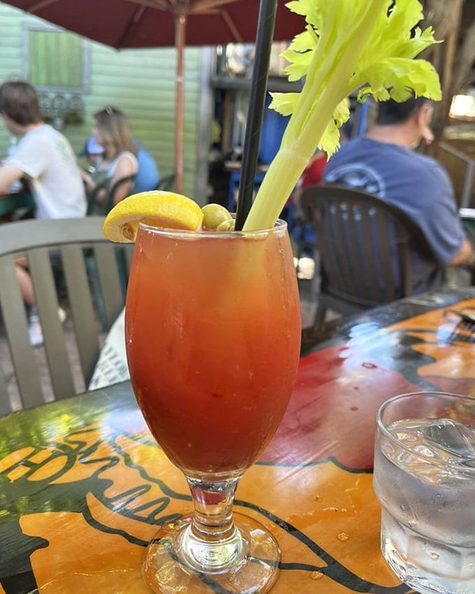 This isn't just a Bloody Mary&mdash;it's breakfast in a glass with enough personality to kickstart conversations with strangers.