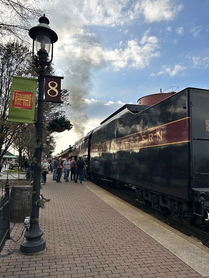 Platform 8 buzzes with anticipation as passengers prepare to board. That steam whistle isn't just a sound&mdash;it's a starting gun for adventure.