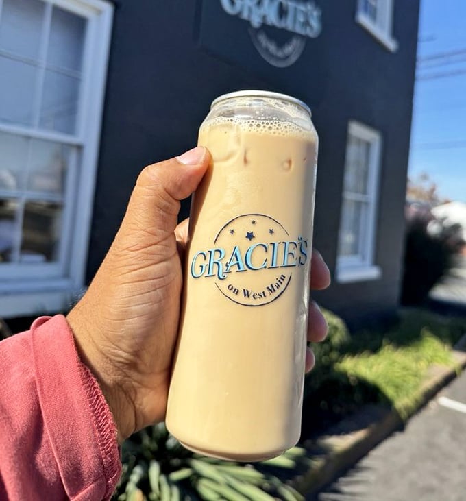 Their signature iced coffee comes bottled with the Gracie's logo&mdash;like liquid comfort food that travels wherever your Pennsylvania adventures take you.