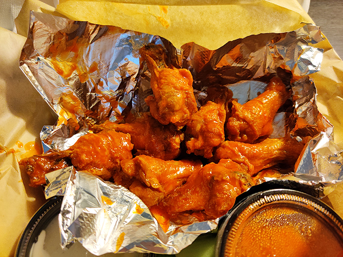 Buffalo wings that don't mess around&mdash;they come dressed for the occasion in sauce that's both a warning and a promise.