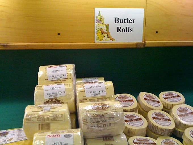 Butter rolls nestled together like edible gold bars. These aren't just dairy products&mdash;they're the foundation of everything delicious in life.