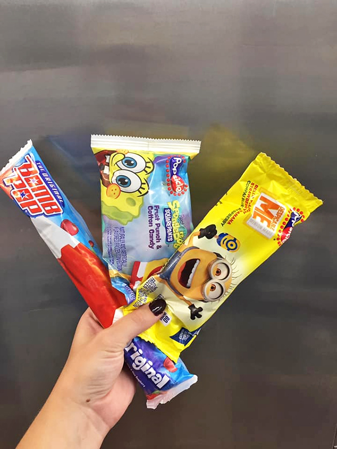Nostalgia on a stick. These character popsicles prove that we never truly outgrow our childhood joy&mdash;we just disguise it as "buying treats for the grandkids."