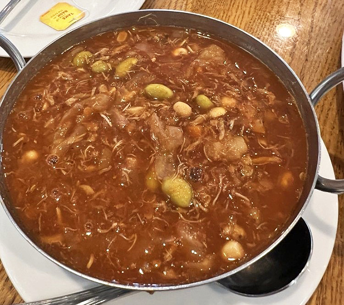 Chesapeake crab soup that's practically a Delaware handshake in a bowl&mdash;hearty, unpretentious, and guaranteed to make you feel like a local.