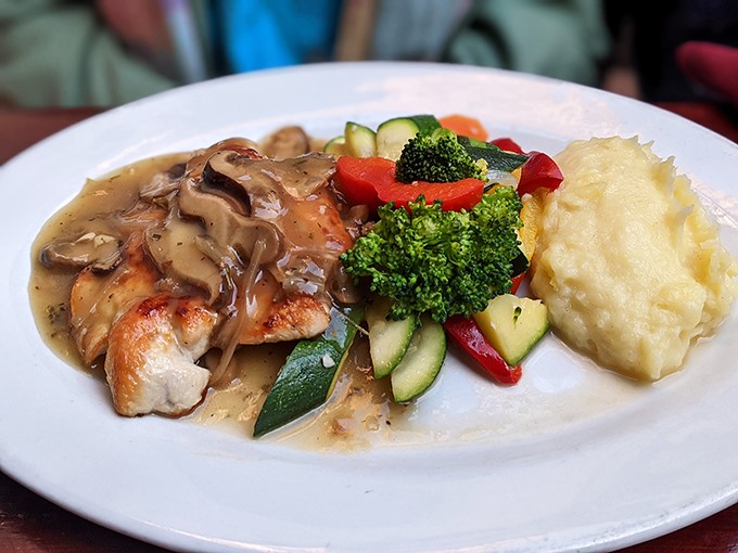 Chicken Marsala that proves mushroom sauce isn't just a topping&mdash;it's a rich, savory pool that transforms poultry into poetry on a plate.