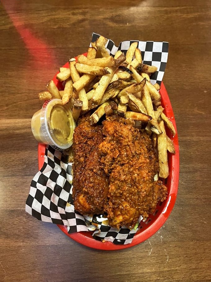 Golden tenders and hand-cut fries&mdash;the classic combo that proves sometimes the simplest pleasures deliver the most satisfaction.