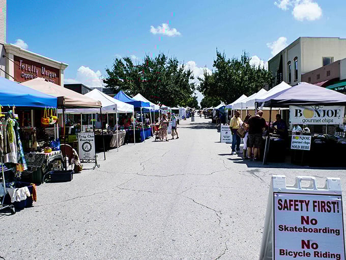 Farmers markets: where locals pretend they're going to cook all those vegetables before inevitably ordering takeout three days later. Clermont's version looks particularly tempting.