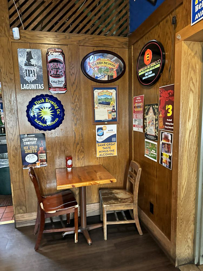 This cozy corner booth has witnessed countless first bites, food epiphanies, and the sacred words: "You have to try this."