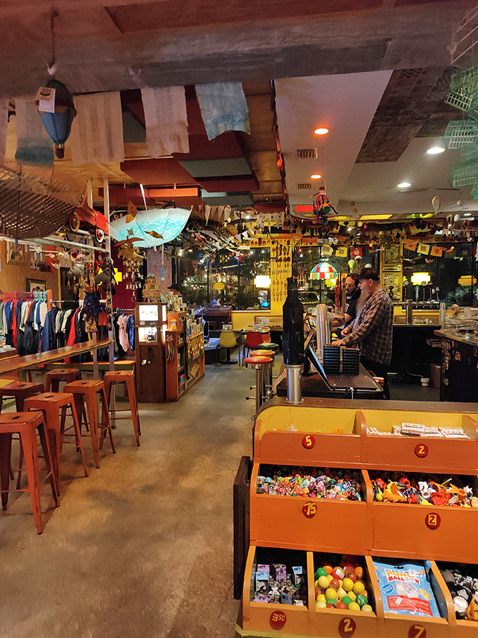The Lightning Salvage area&mdash;where "junk" becomes treasure and shopping becomes an adventure. Indiana Jones would get lost in here for days.