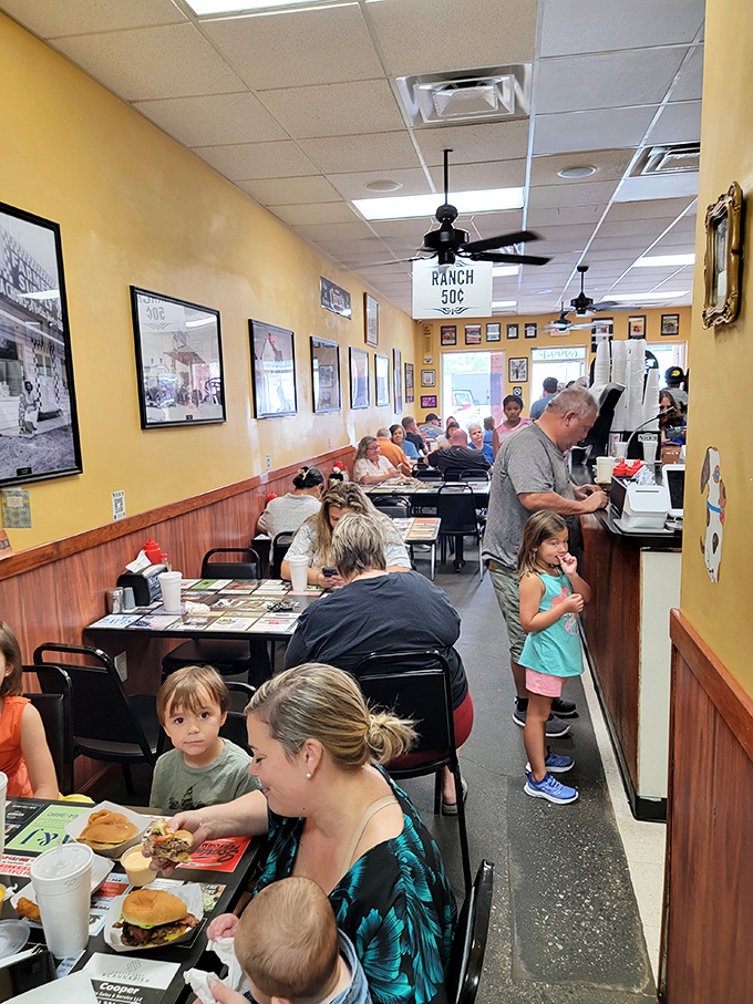 Multi-generational dining at its finest. Creating burger memories that will last longer than the napkin supply at your table. 