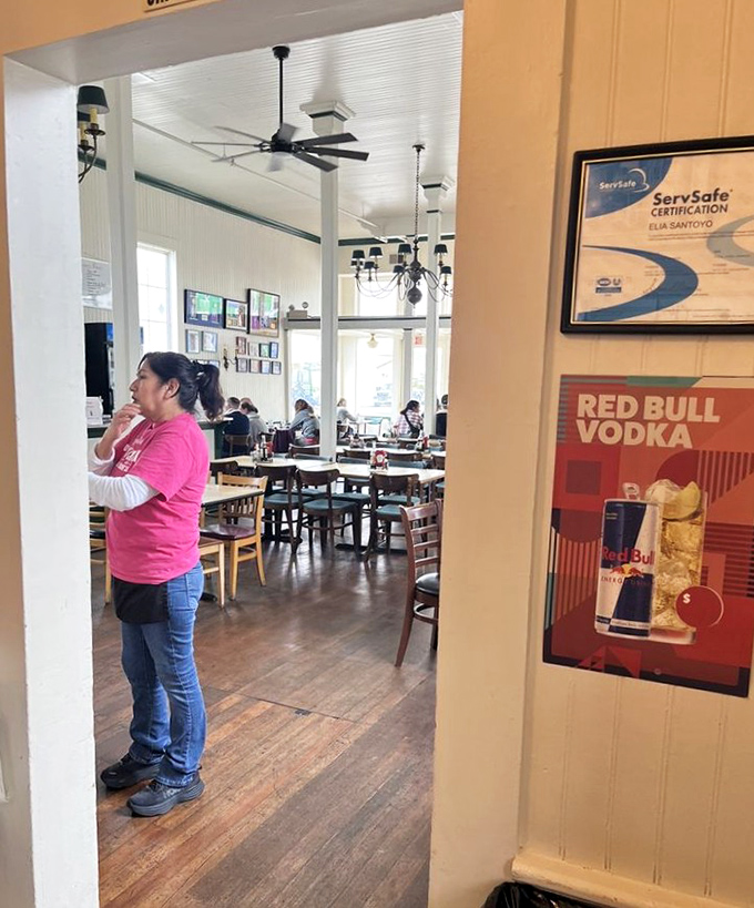 Where seafood pilgrims gather to worship at the altar of fresh fish. The wooden floors have absorbed decades of satisfied sighs and "you've got to try this" exclamations.