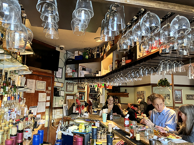 Where glasses clink, stories are shared, and regulars hold court at the bar. This is Philadelphia's living room, where everyone eventually finds their way.