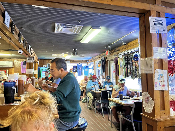 In the dining room, every table tells a different story, but they all have the same happy ending: plates wiped clean and satisfied smiles all around.