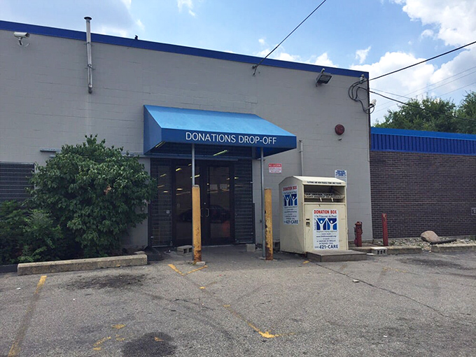 The circle of secondhand life begins here &ndash; where Cincinnati's donations enter the system that turns yesterday's extras into tomorrow's treasures.