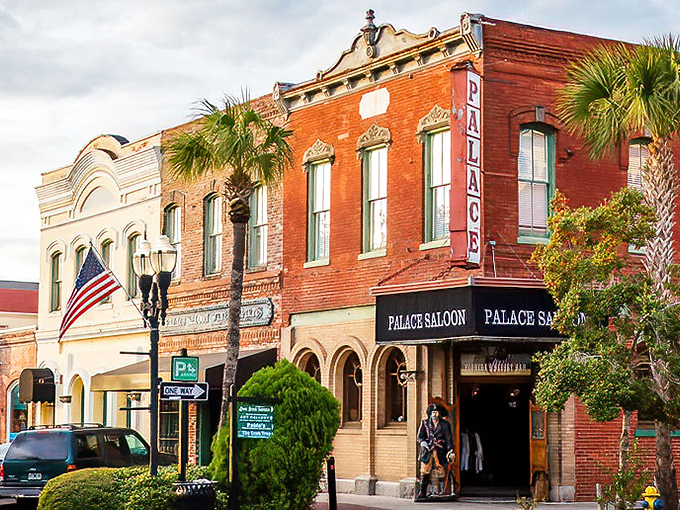 The Palace Saloon stands as Florida's oldest bar, where history flows as freely as the drinks. That corner has been helping people unwind since before prohibition made relaxation complicated.