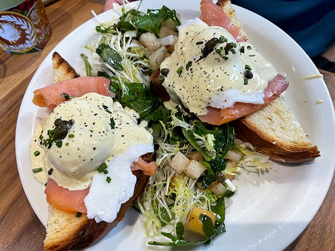 Eggs Benedict that makes you wonder if Sir Benedict himself would approve &ndash; spoiler alert: he'd ask for seconds.