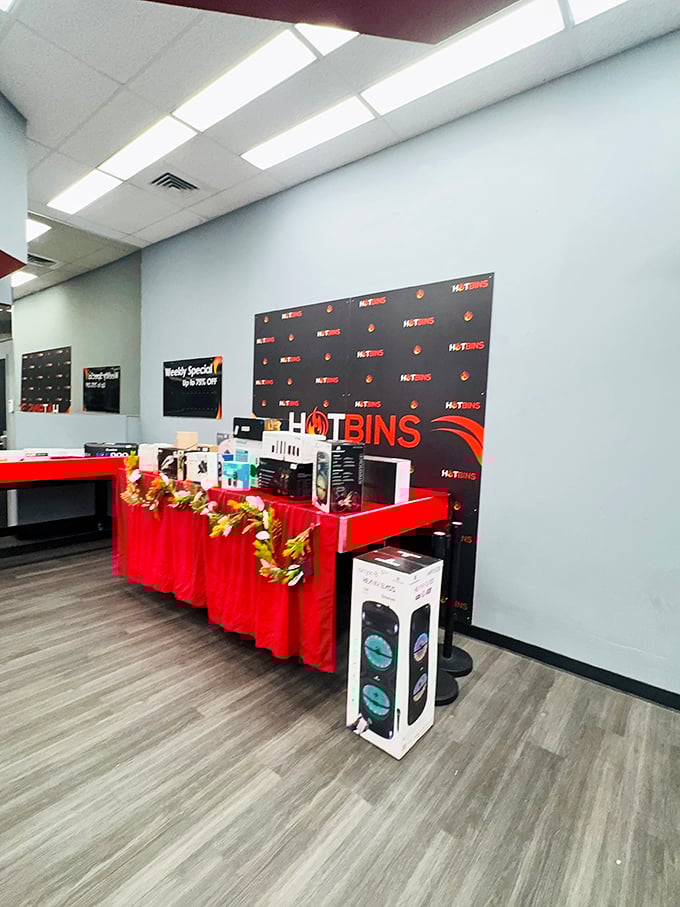 The special display section showcases premium finds like the VIP area of this bargain paradise&mdash;same great deals, just with a touch more spotlight. 