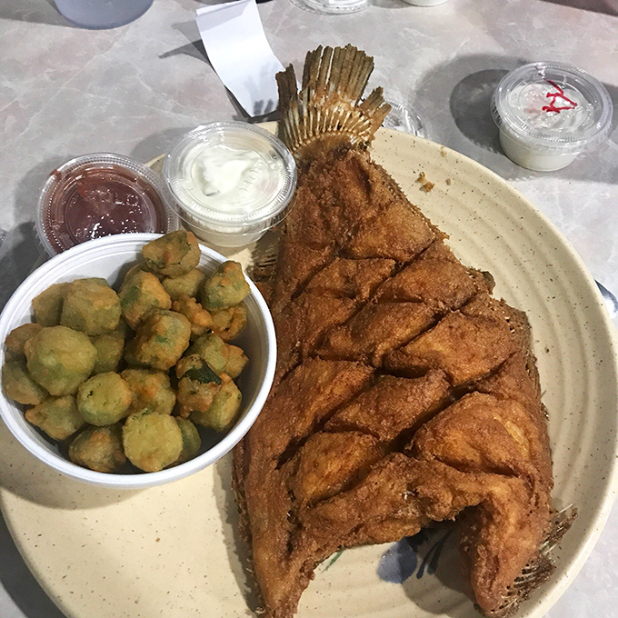 This isn't just fried flounder&mdash;it's a golden-brown masterpiece that makes you understand why people have been cooking fish this way for generations.