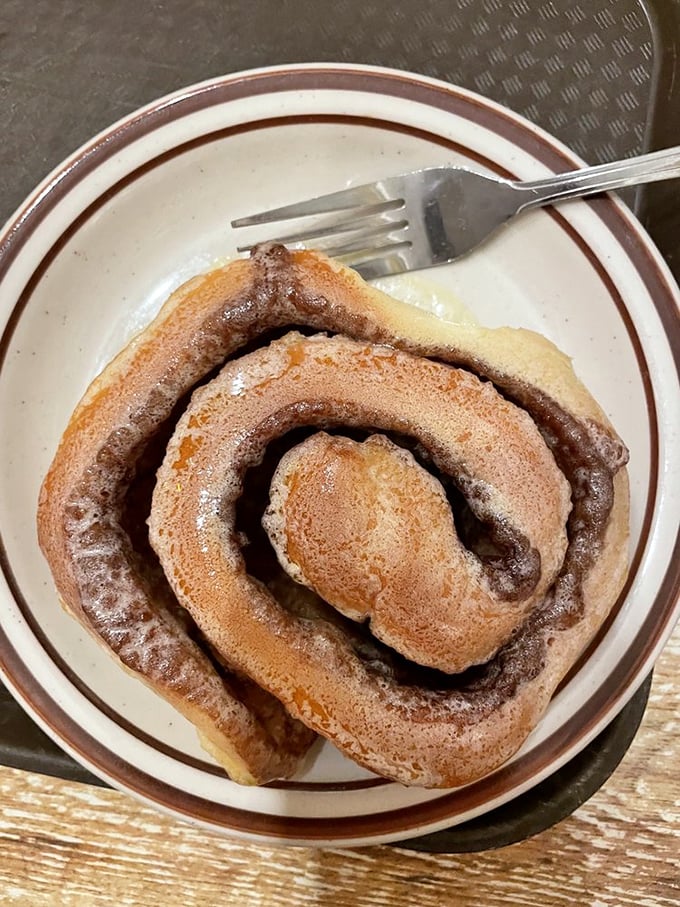 The legendary Frontier Sweet Roll&mdash;a spiral of cinnamon joy that makes people set alarms and drive across town at unreasonable hours.