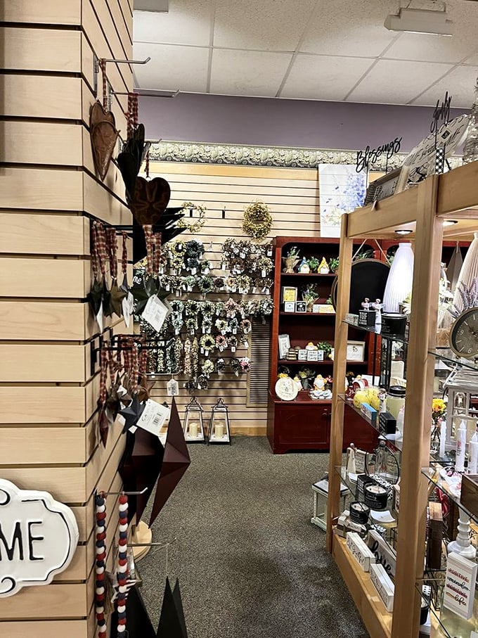 The gift shop offers a chance to take home a piece of Pennsylvania Dutch country, from decorative hearts to kitchen gadgets you never knew you needed.