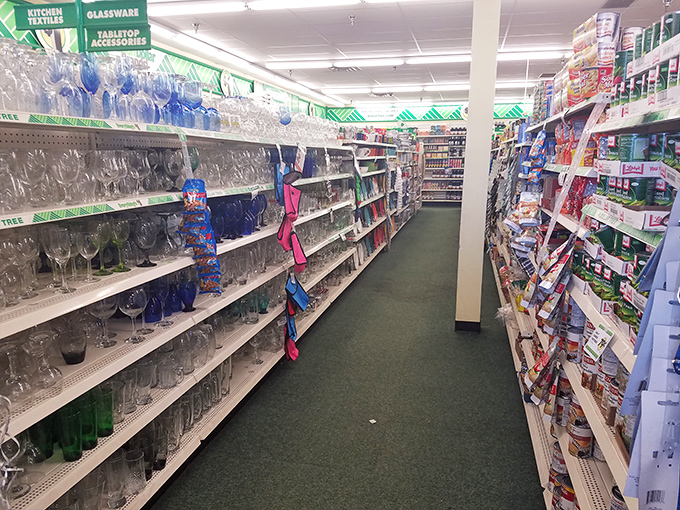 Entertaining made elegant without the expense. The glassware section offers surprisingly stylish options that could easily pass for much pricier versions.